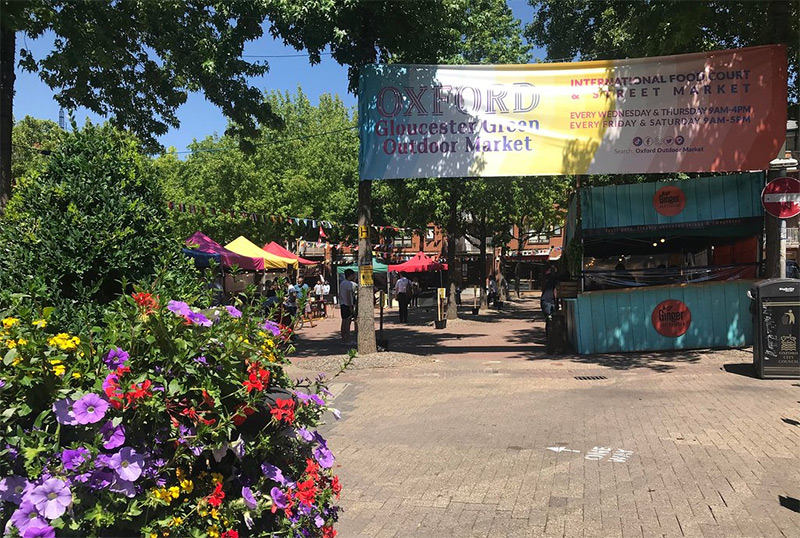 The Gloucester Green Market - Places to See and Oxford Landmarks